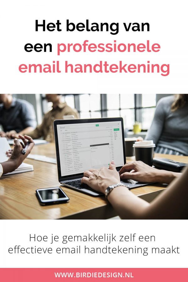 Het belang van een professionele email handtekening